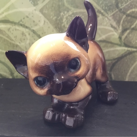 Hagen Renaker | Art | Vintage Hagen Renaker Siamese Cat Figurine | Poshmark